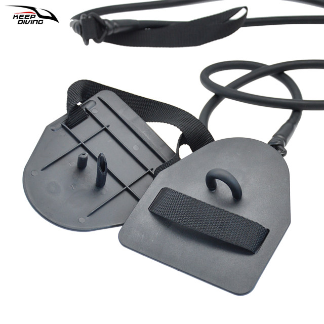 Swimming paddling training equipment webbed paddling palm land arm ...