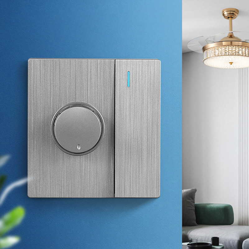 Ceiling Fan Speed Control Switch - 86 Type Concealed Stepless Speed ...