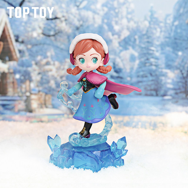 TOPTOY Disney Frozen Magic Series Blind Box Figures Girls Gifts Elsa ...