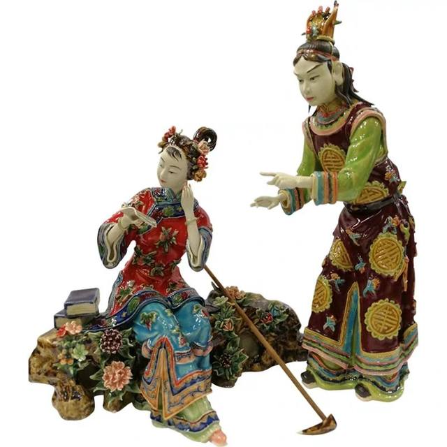 Shiwan Ceramics doll Dream of Red Mansion Dream of Twelve Golden Ladies ...