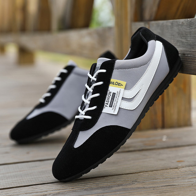 Spring shoes men's new low-top canvas shoes men's summer casual shoes ...