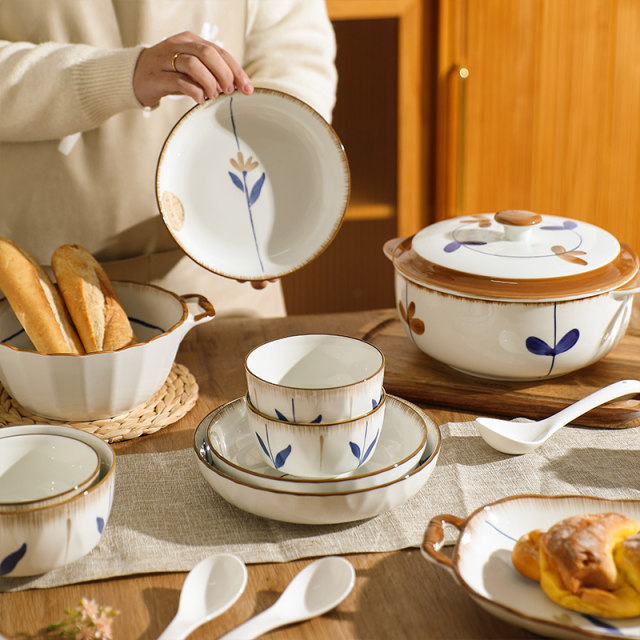 Sheri Japanese ceramic rice bowl for home use 2024 new style ...