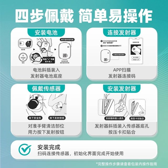Silicon -based glycemic blood glucose meter home useless needle -free ...