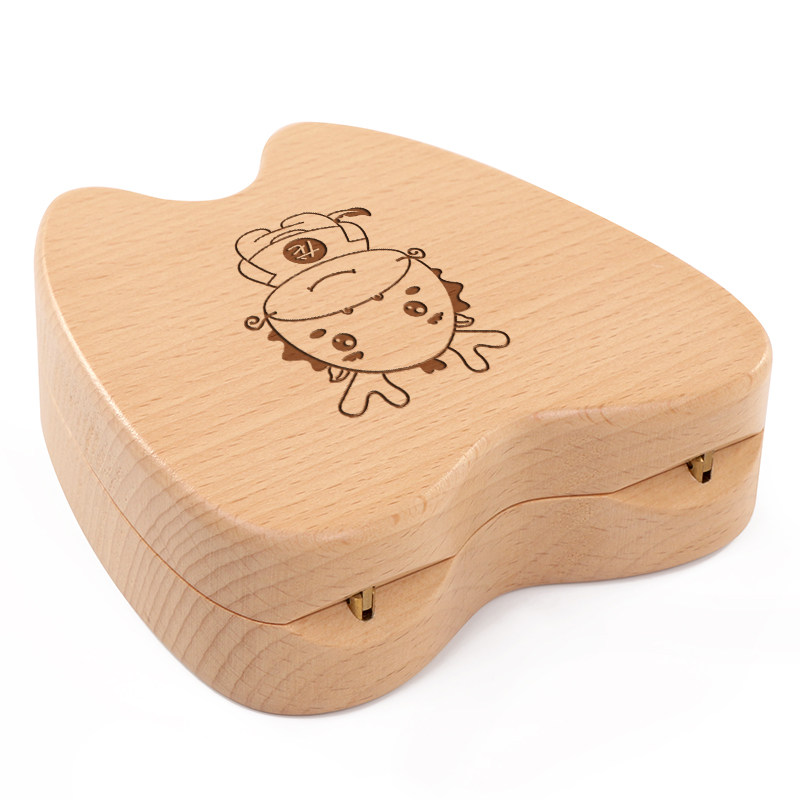 Children's Deciduous Tooth Memorial Box Boy's Tooth Storage Box Girl's ...