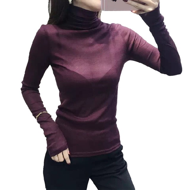 RUNXI Runxi Clothing 637# new bamboo material solid color versatile close-fitting elastic long ...