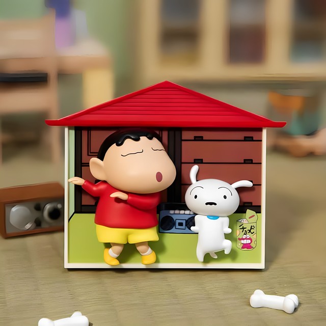 Genuine TOPTOY crayon Shinnohara family magnetic three-dimensional ...