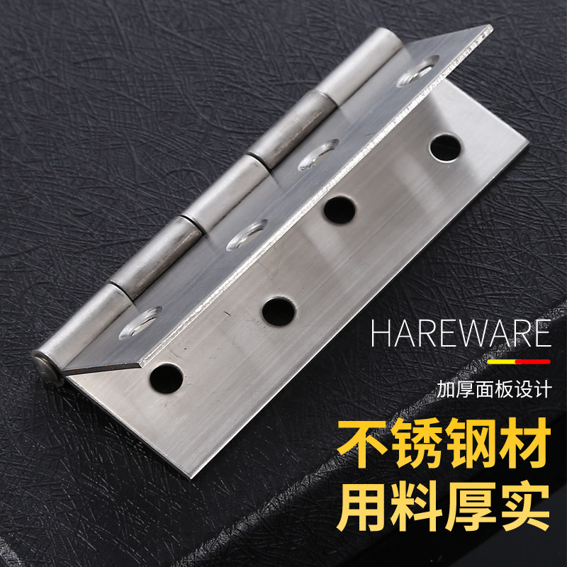 Small Hinge 304 Stainless Steel Flat Opening Mini Folding Leaf Gift Box ...