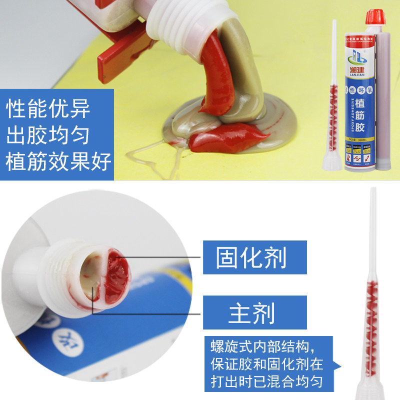 Class A Epoxy Reinforced Adhesive - Injectable Construction Anchor ...