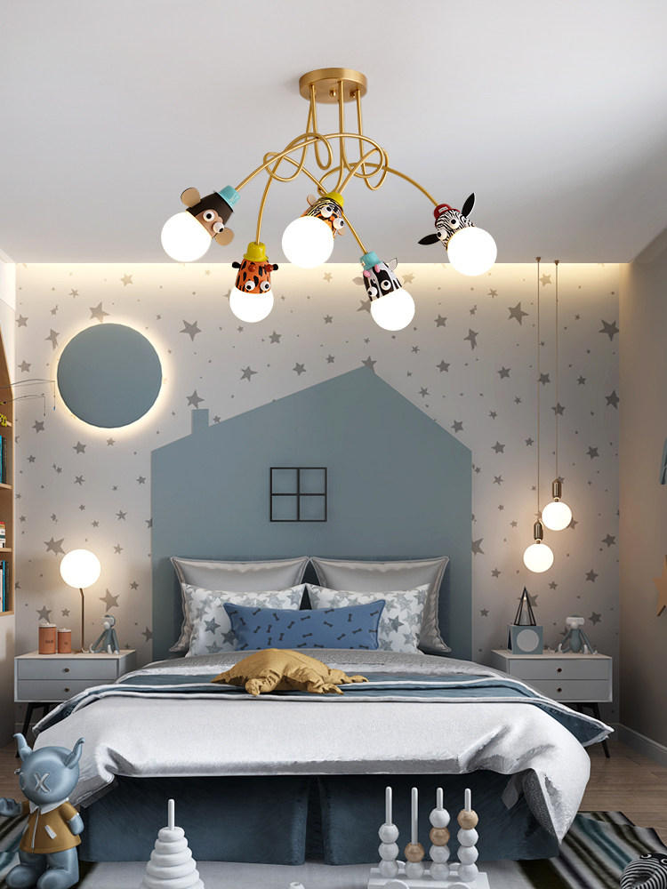 Dingmao Cartoon LED Ceiling Light - Children's Room Bedroom Lamp