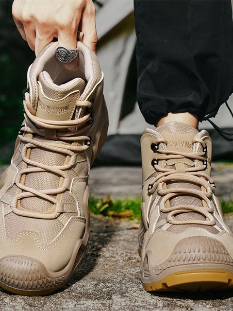 Lowa cotton shoes high top men's shoes winter plus velvet thickened ...