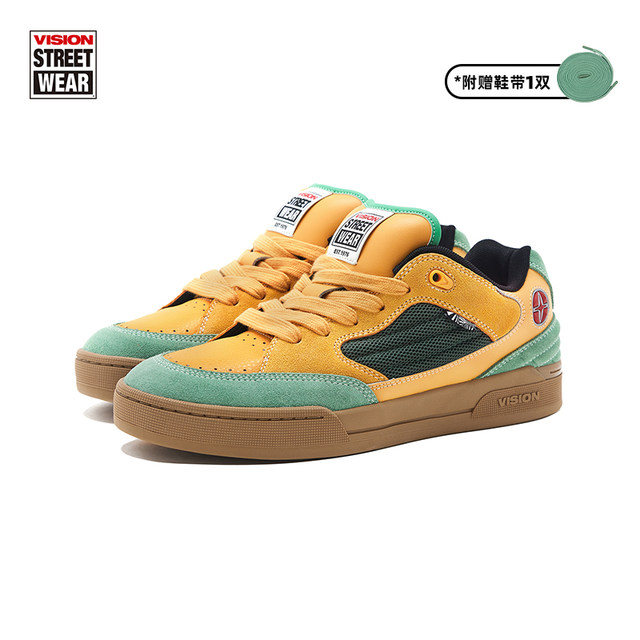 Vision official Savvy American street retro bread shoes sports men's ...
