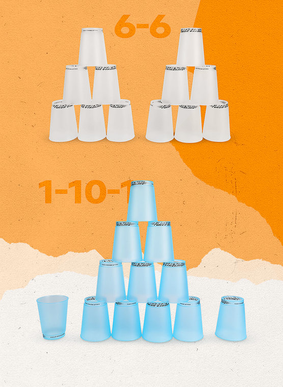 Qiyi flash stacking cup stacking cup children's fast stacking cup ...