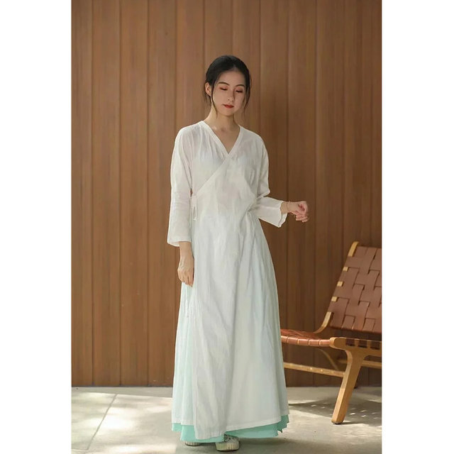 Long model with Hanfu original design Chinese style [30 branches] dress ...