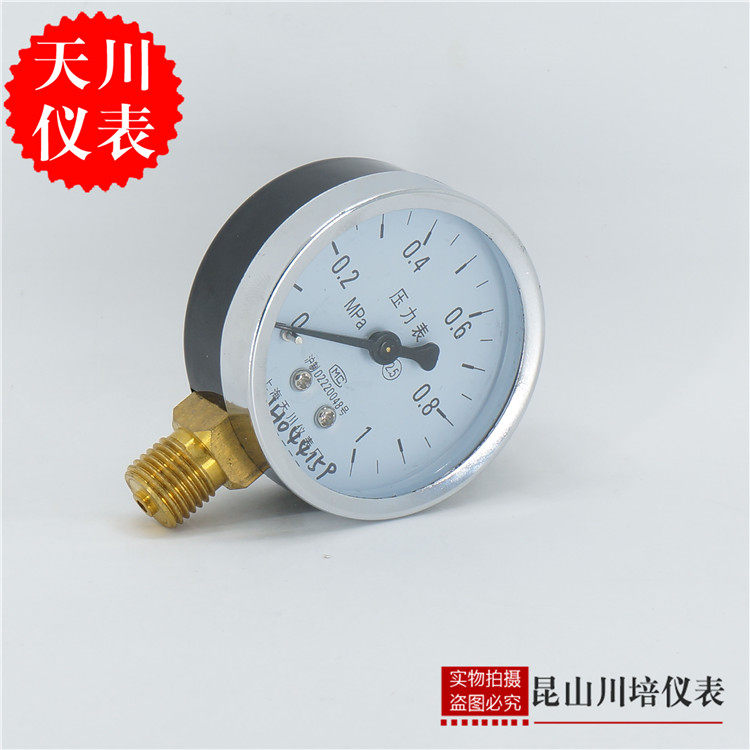 Shanghai Tianchuan Y-60 Pressure Gauge - 1.6MPa Metal Gauge
