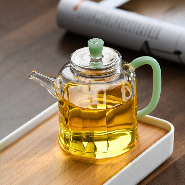 Peking University Shi Kung Fu tea teapot small heat-resistant glass ...