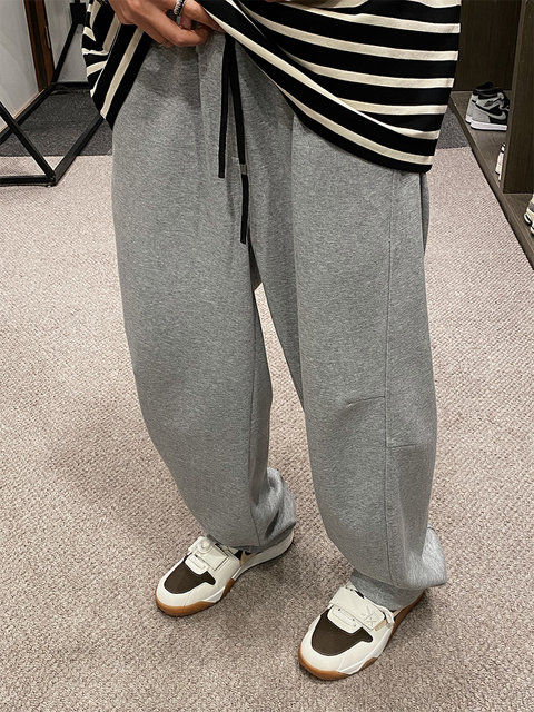 MXD UGLY2025 spring new straight-leg pants for men's double pleated ...