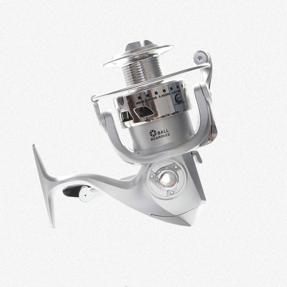 Jia Ning 5 Bearing Spinning Fishing Reel - Metal Spool Luya Sea Rod Combo