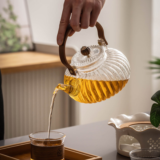 Win tea glass tea set home afternoon tea pot teapot fruit tea set ...