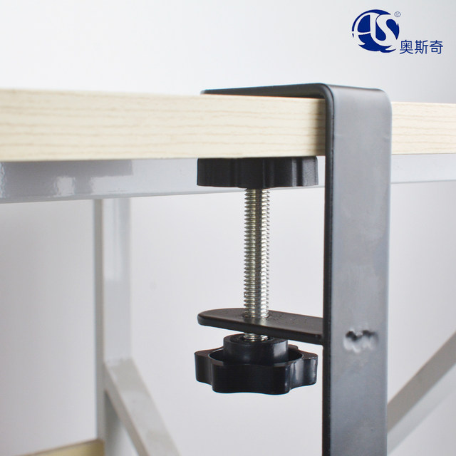 Under the desk wire storage rack free punching computer table bottom ...