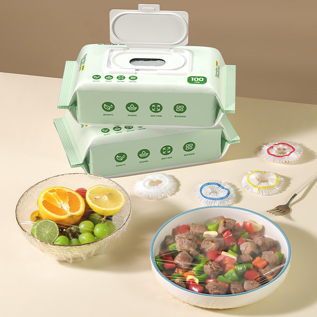 Plastic wrap cover food grade kitchen disposable disposable with ...