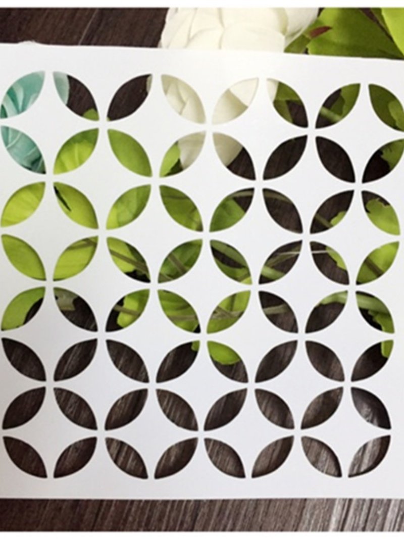 Moroccan Copper Coin Background Template - Smear Rubbing Mask ...