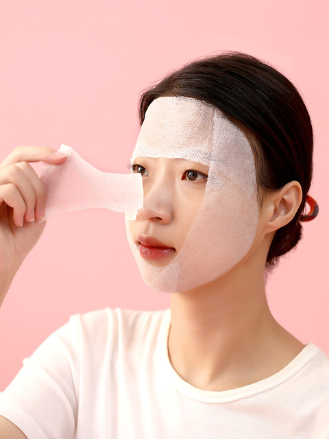 FaSoLa wet compress cotton for face, special stretchable makeup cotton ...