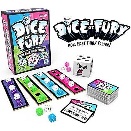 Educational Insights Dice of Fury Fast Paced Family Dice