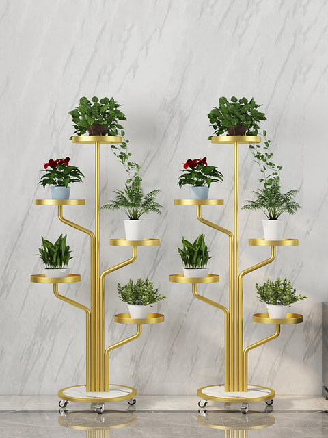 Flower stand living room floor -on -floor balcony room indoor fleshy ...