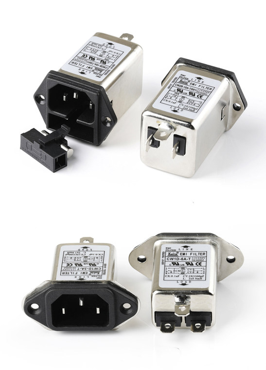 Keils Filter 220V Anti-Interference Emi Filter Socket Audio Power Purifier Car Cw1D Power Amplifier