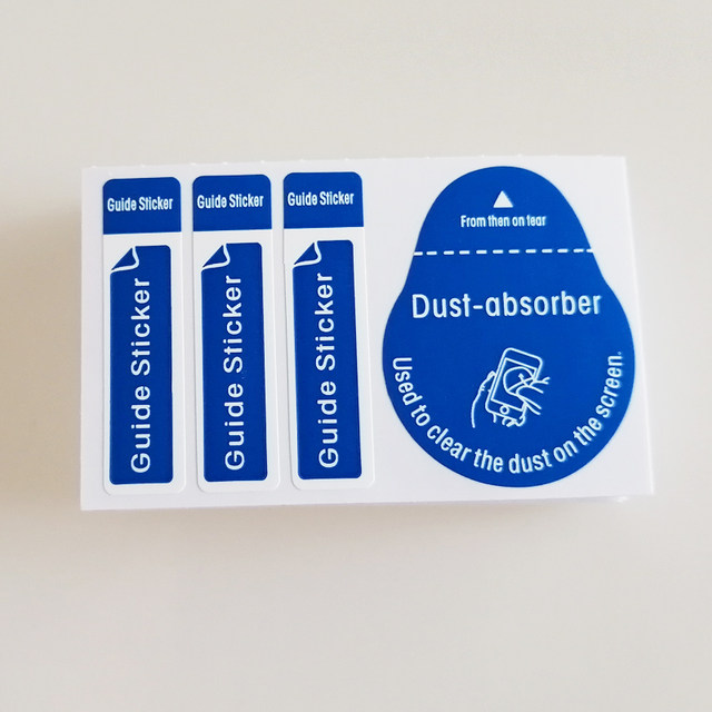 Dust removal sticker guide mobile phone film dust removal sticker ...
