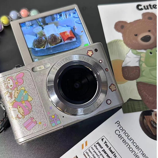 CCD camera student digital high-definition campus entry-level retro ...