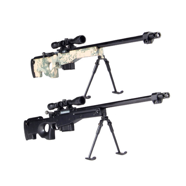 1: 3.5 All -metal AWM sniper rifle model collection Swing toy gun can ...