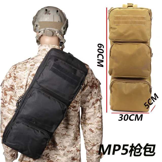 Outdoor MP5 tactical bag, cross-back fishing bag, portable gun bag ...