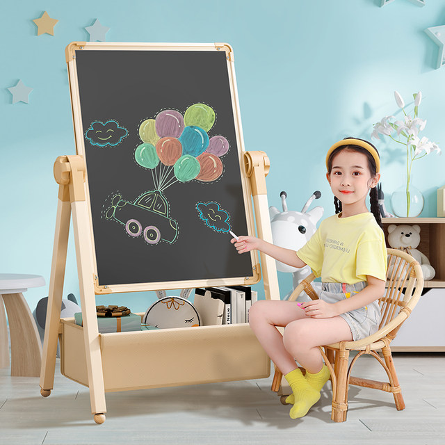 Young children's drawing board magnetic double-sided teaching ...