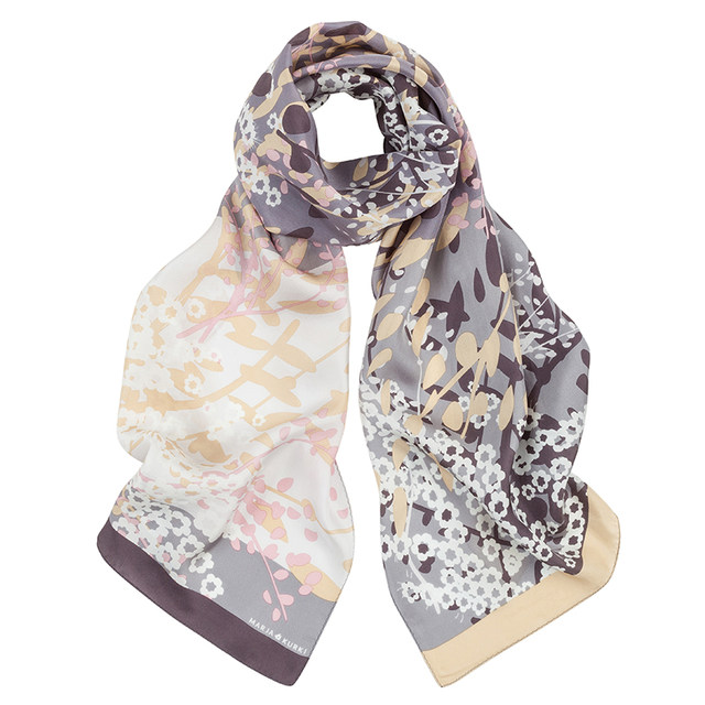 MARJAKURKI Maria Gucci mulberry silk scarf mother's gift box gift high ...