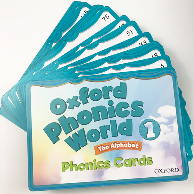 Spot Oxford children's English textbook opw matching card ...