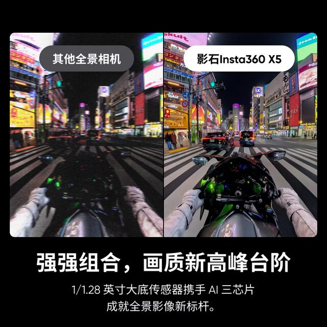 Shadow Insta360 X5/X4 Panoramic Sports Camera HD Anti-Shake Driving ...