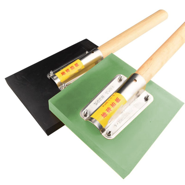 Ceramic tile artifact floor tile slapping board large tile paving tool ...