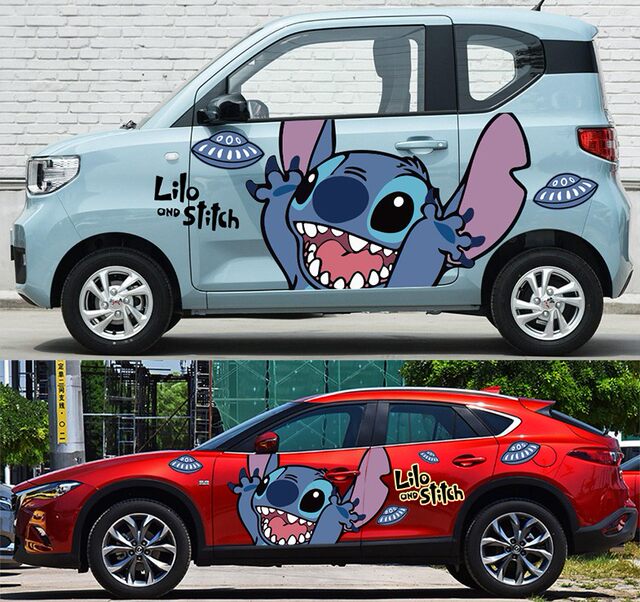 Stitch car stickers on both sides stitch anime cartoon Stitch ...