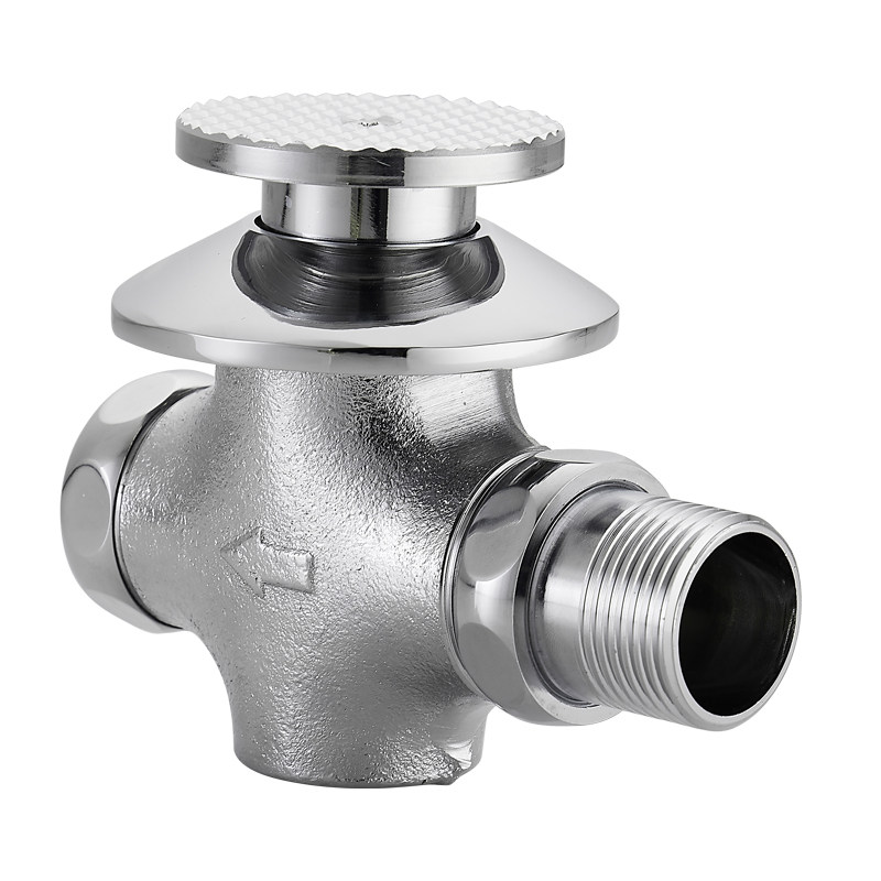 Toilet Squat Pit Concealed Foot-Operated Flush Valve Foot-Operated ...