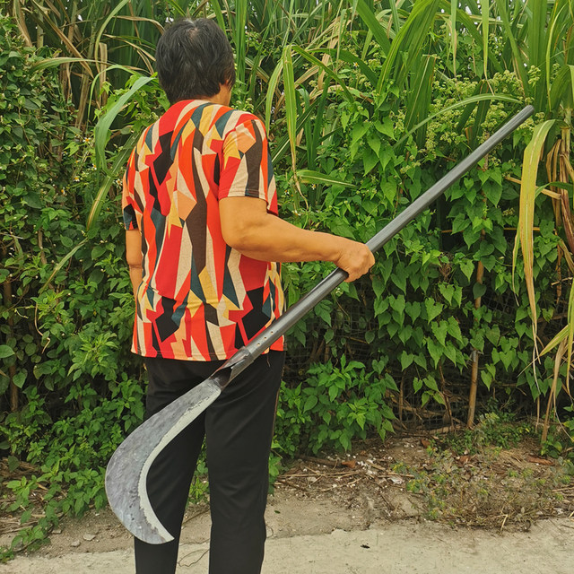 Old -style chopped tree small machete high -carbon steel forging iron ...