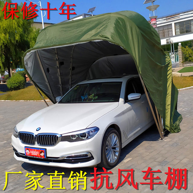 Hydraulic retractable mobile folding carport for car and home parking ...