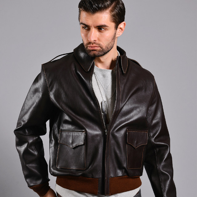 The United States imports the original World War II A2 flight leather ...