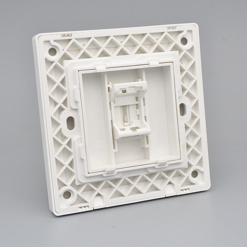 Type 86 Single-Port Blank Information Panel for Network Computer Plug ...