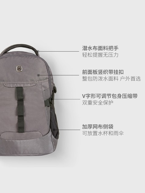 Wenger/Wenger Swiss Army Knife men's backpack computer large capacity ...