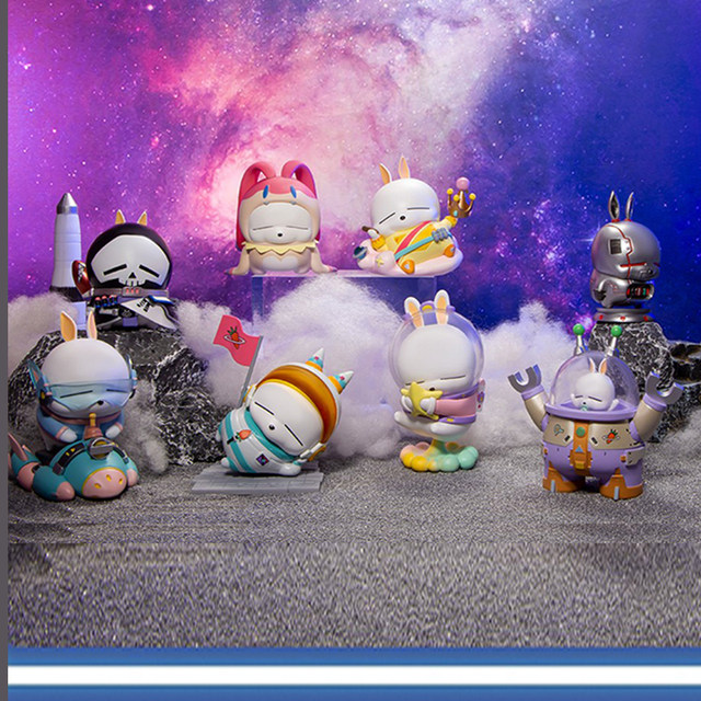 Rogue Rabbit Blind Box Space Series Ling Rabbit Matthew Rabbit Star ...