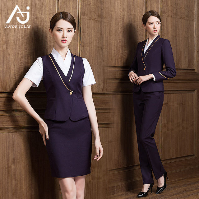 Nanhang ser uniforms women's high-end professional suits jewelry store ...