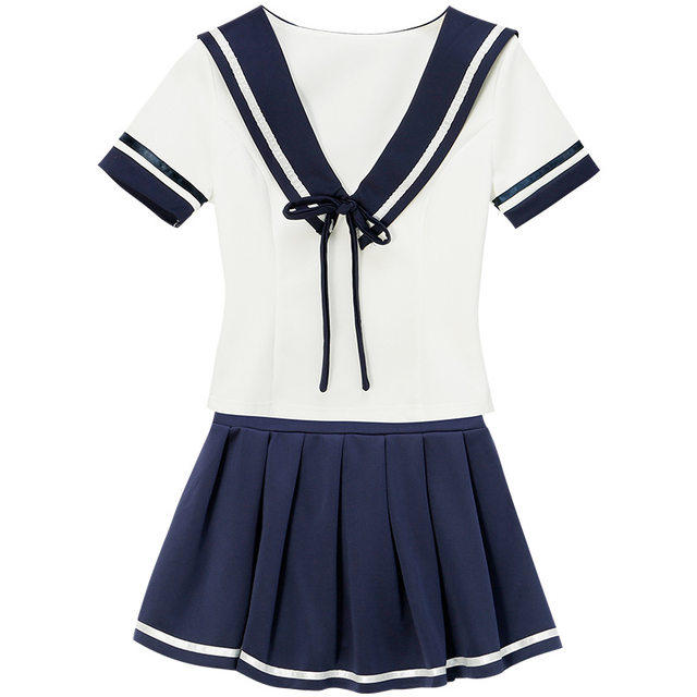 New hotel nightclub KT sauna college style princess uniform skirt short ...