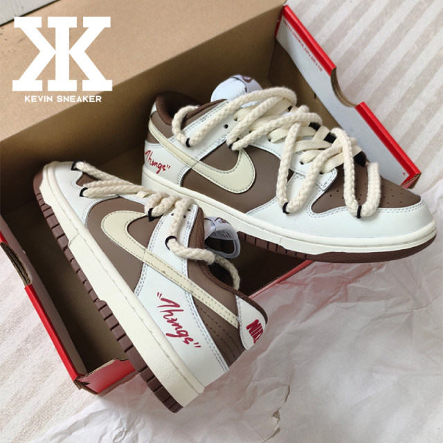 Customized sneakers Nike Nike Dunk Overture BBL dirty shoes reverse ...
