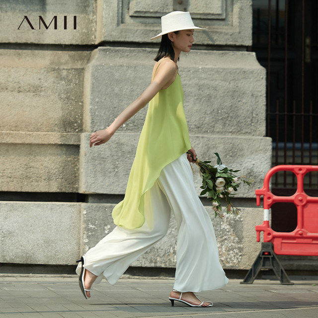 AMII flagship store chiffon suspender vest female 2024 new summer ...